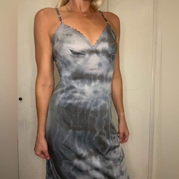 Vintage | Dresses | Vintage Tie Dye Slip Dress | Poshmark